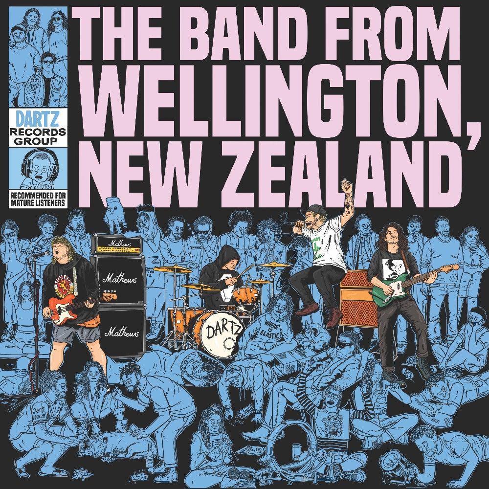 DARTZ - The Band from Wellington, New Zealand | Buy on Vinyl LP ...