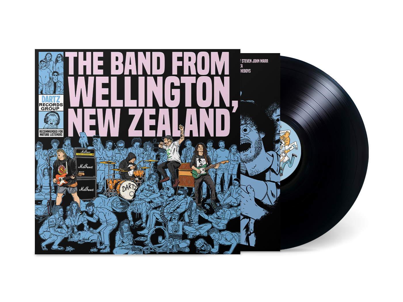DARTZ - The Band from Wellington, New Zealand | Buy on Vinyl LP ...